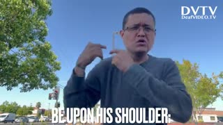 ISAIAH 9:6 KJV | SigningTheWord | DeafVIDEO.TV - ASL Videos & Vlogs