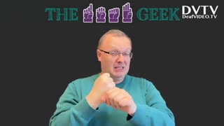 Deaf Geek Update For 4/24/25 | TheDeafGeek | DeafVIDEO.TV - ASL Videos ...